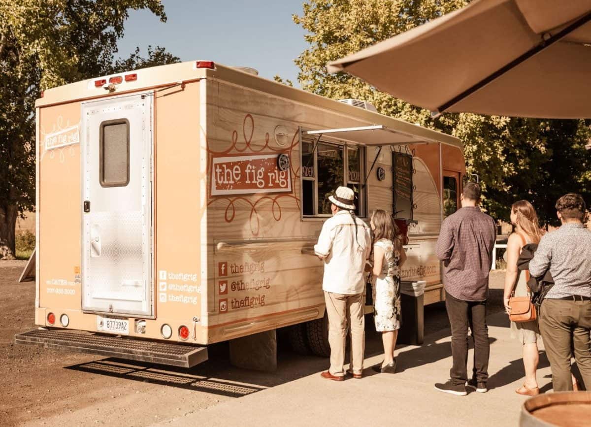 Food Trucks at Our Venue | San Francisco Food Truck Wedding